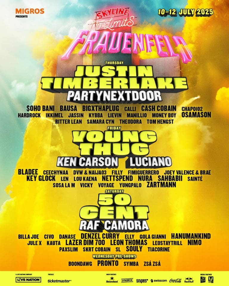 Openair Frauenfeld 2025 | 10. bis 12. Juli